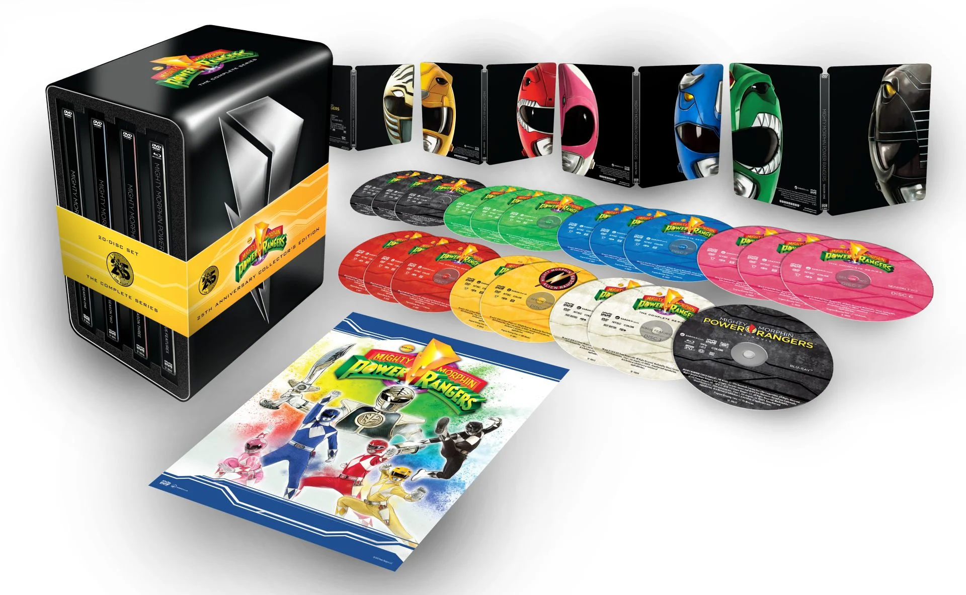 MIGHTY MORPHIN POWER RANGERS is Getting a 25th Anniversary Box Set ...