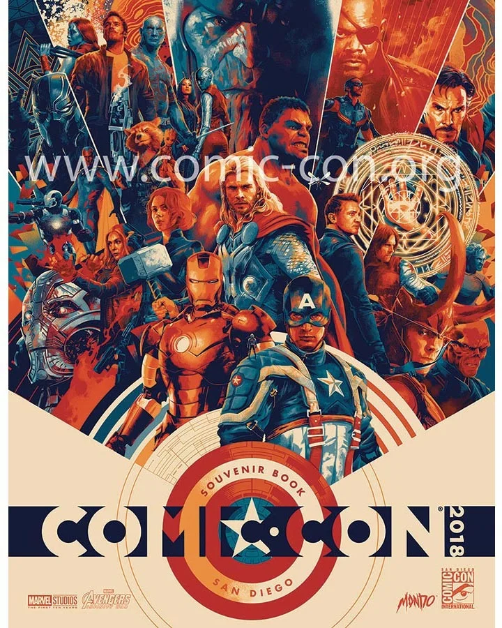 Comic-Con Teamed Up with Mondo For an Exclusive Print and It's Filled ...