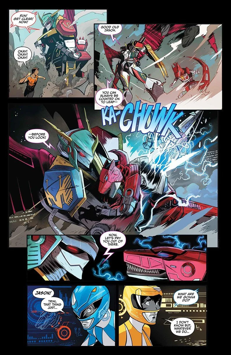 Check Out the Preview for GO GO POWER RANGERS #11 — GeekTyrant