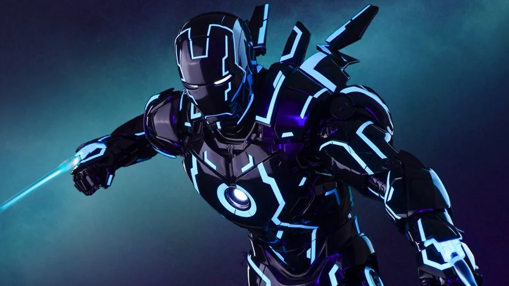 This IRON MAN And TRON Mashup Action Figure Is Too Cool For Words ...