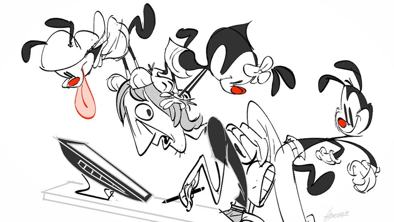 Work on The ANIMANIACS Reboot has Begun with a Storyboard Art Tease ...