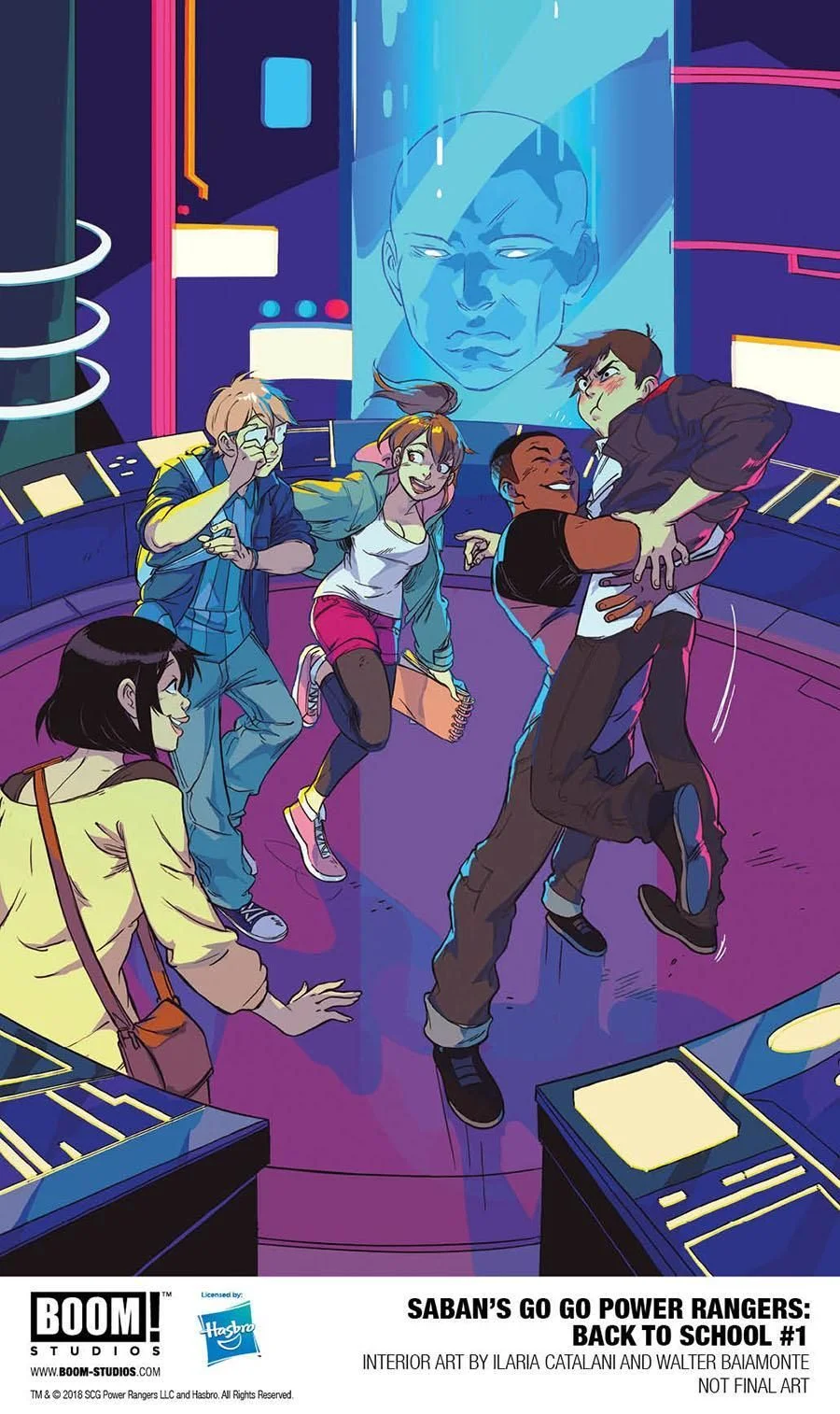 GO GO POWER RANGERS is Doing a Back to School Special Issue — GeekTyrant