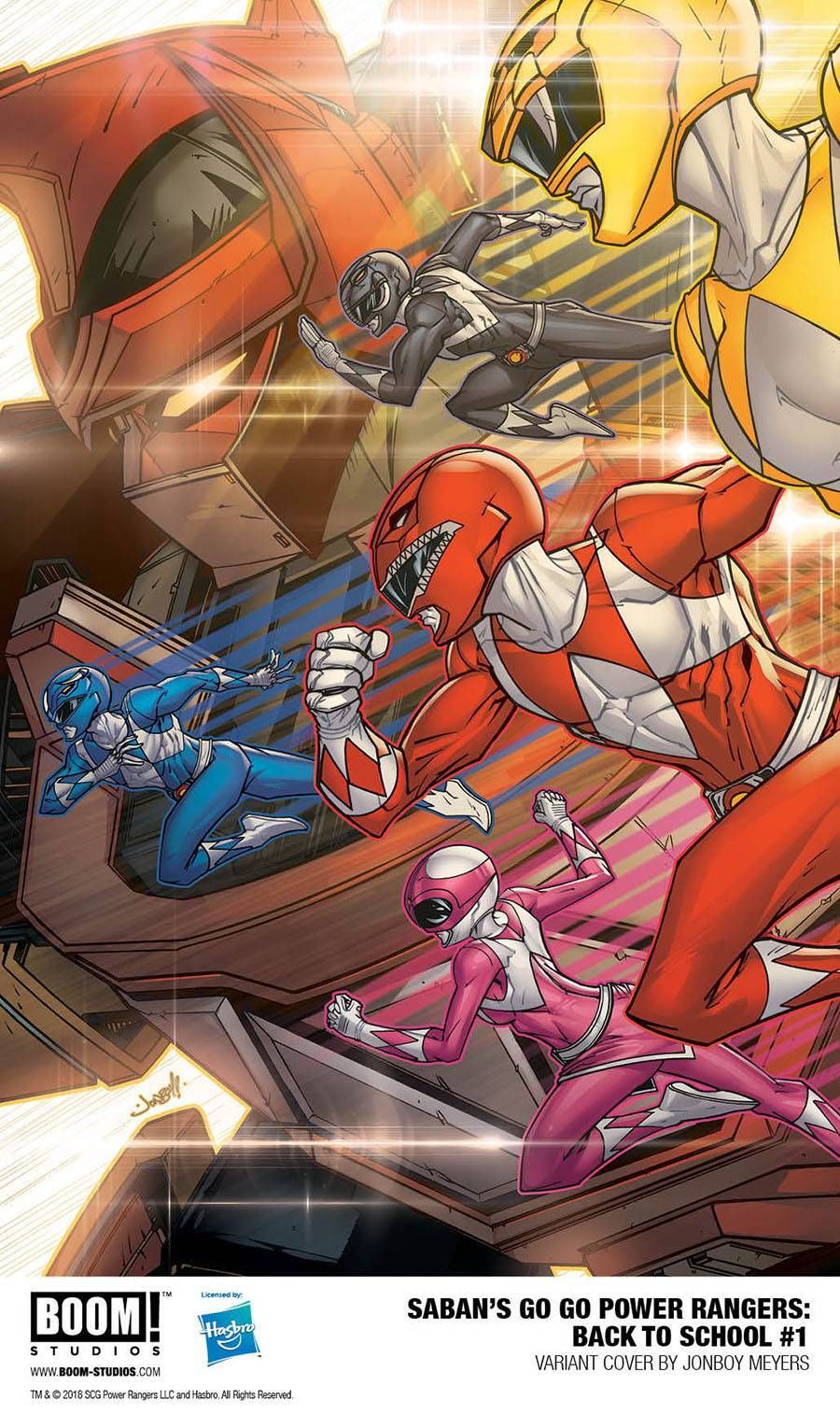 GO GO POWER RANGERS is Doing a Back to School Special Issue — GeekTyrant