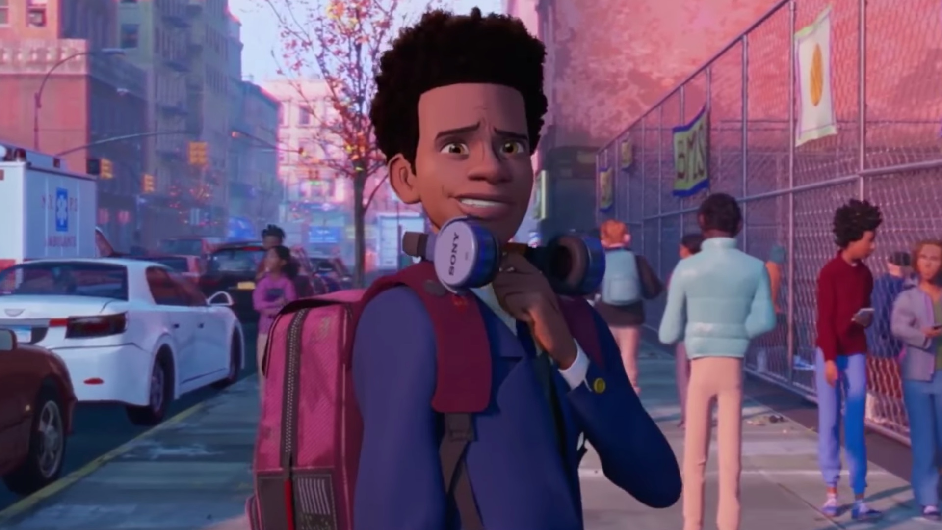 Watch An Awesomely Charming Extended Clip From Spider-man: Into The