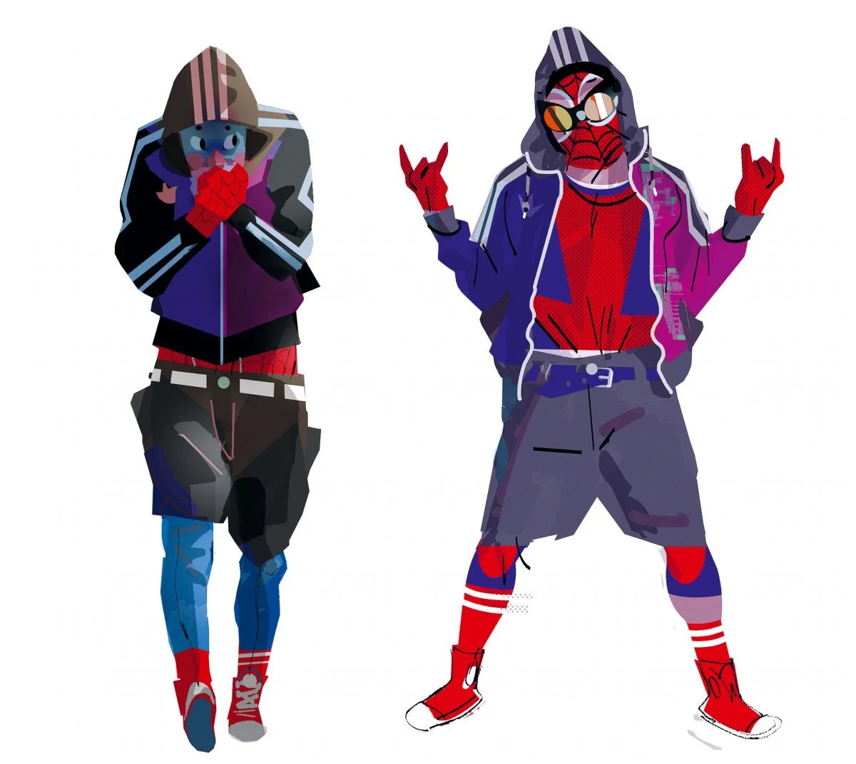 SPIDER-MAN: INTO THE SPIDER-VERSE Concept Art Shows Cool Alternate ...