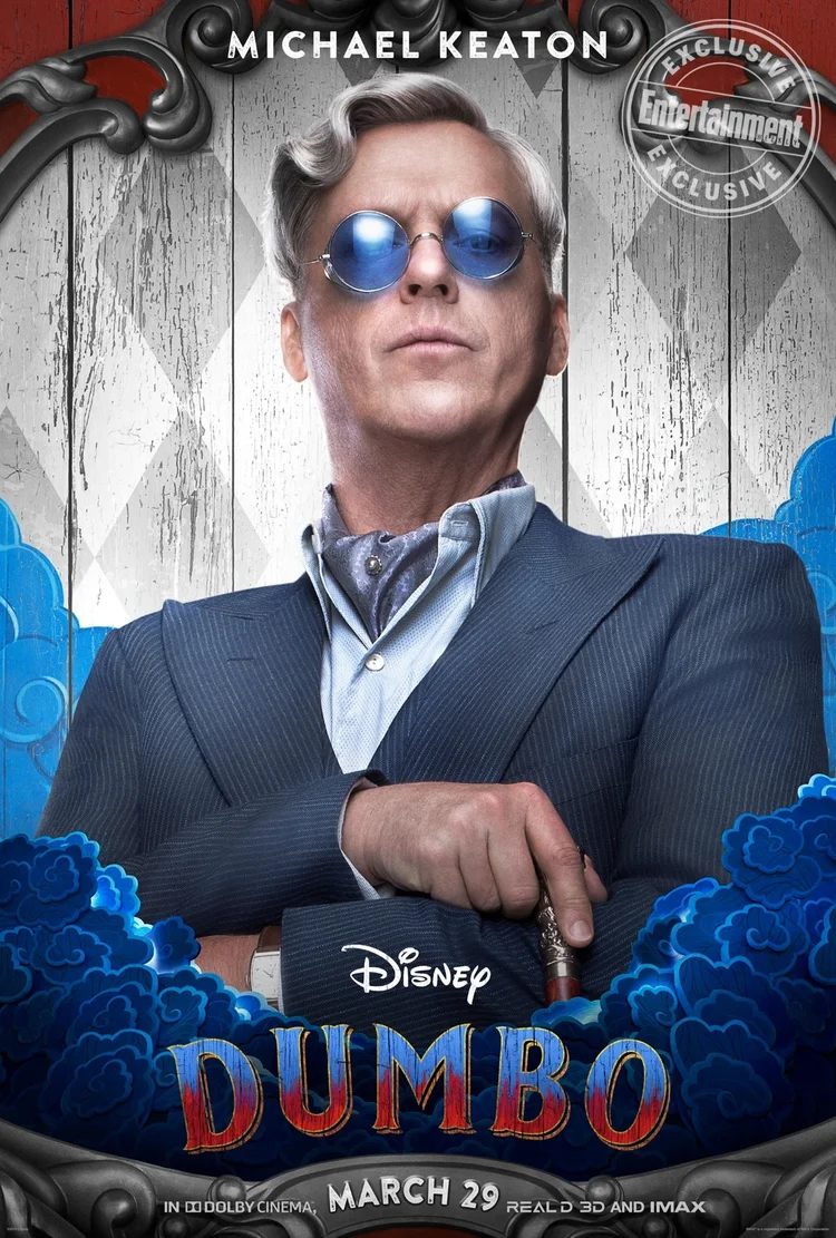 New Character Posters Released for Tim Burton's DUMBO — GeekTyrant