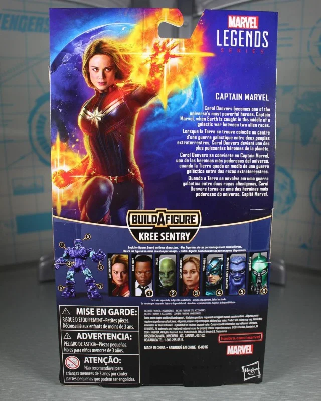 New CAPTAIN MARVEL Promo Art and Toy Packaging Offers Character Details ...