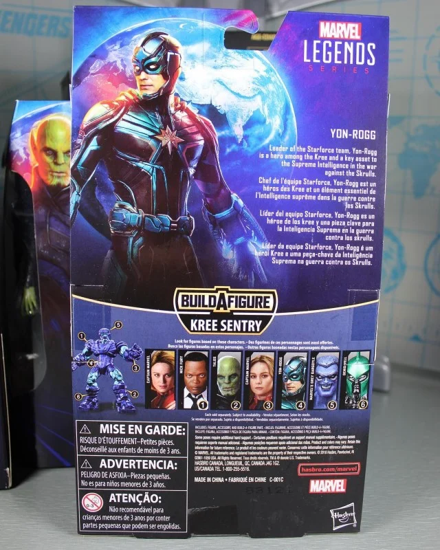 New CAPTAIN MARVEL Promo Art and Toy Packaging Offers Character Details ...