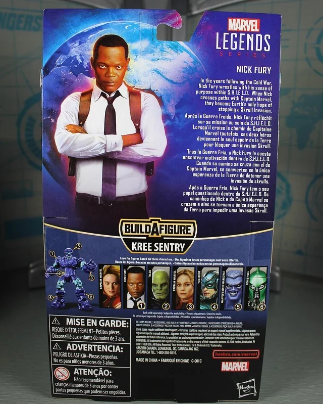 New CAPTAIN MARVEL Promo Art and Toy Packaging Offers Character Details ...