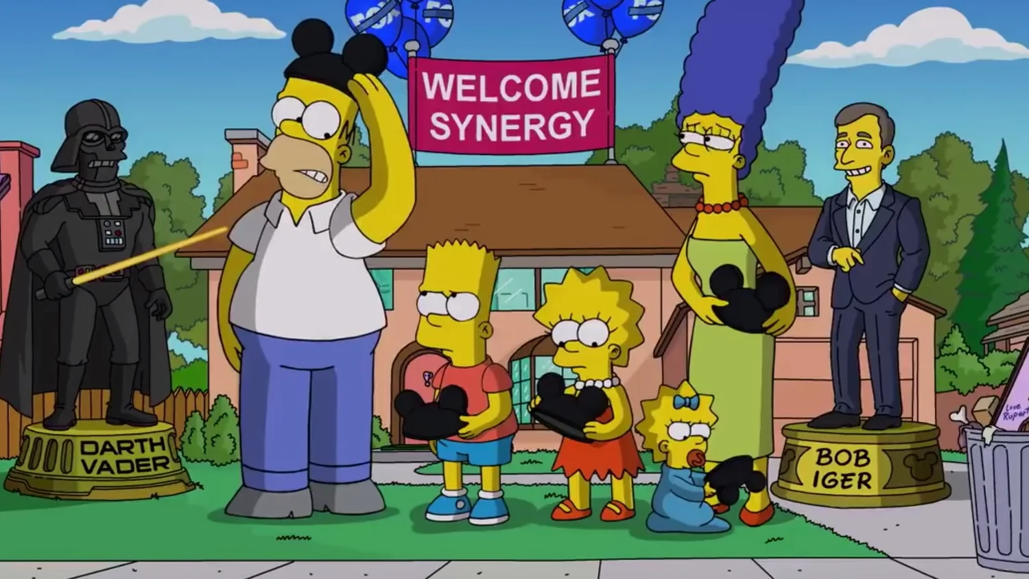 Watch THE SIMPSONS Welcome Their New Disney Overlords in Funny Promo ...