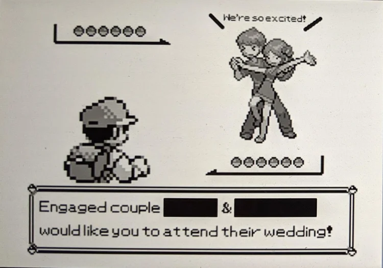 Couple Sent Out Pokemon-Themed Wedding Invitations — GeekTyrant