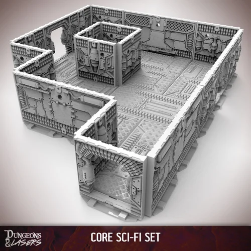 Dungeons & Lasers is Aiming to be a Modular 3D Battle Map for Your RPG ...