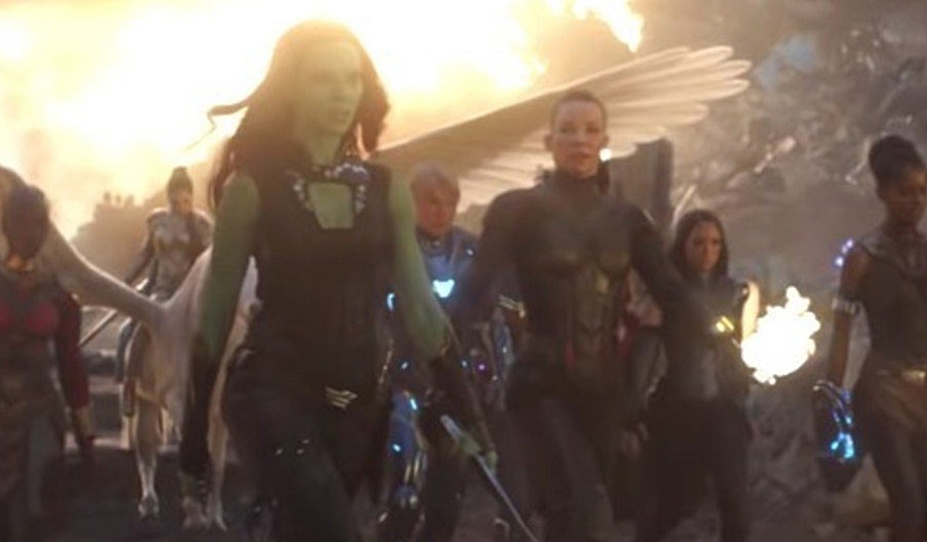 The A-Force Assembles in Awesome AVENGERS: ENDGAME Behind the Scenes ...