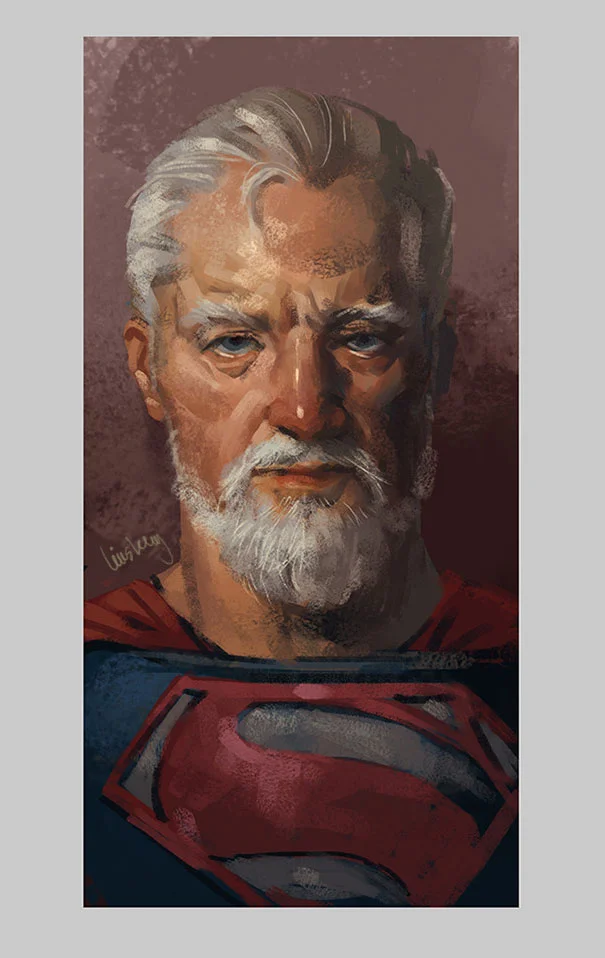DC Fan Art Reimagined Superman, Batman, Flash, and Wonder Woman as ...
