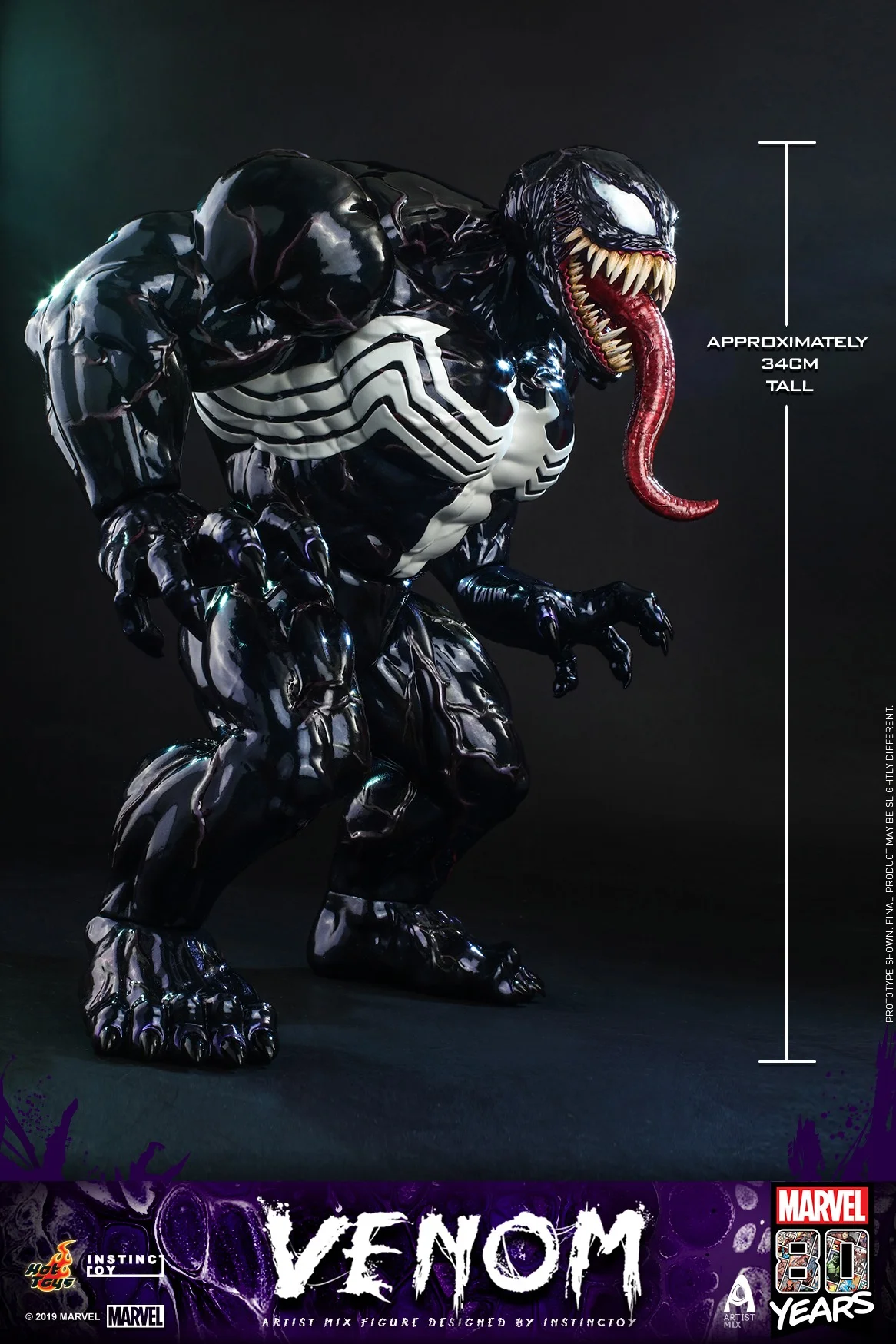 Hot Toys Reveals Their Amazing VENOM Artist Mix Action Figure | FizX