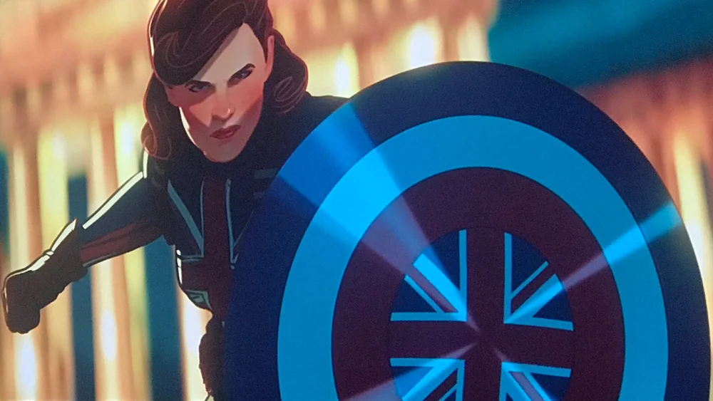 Footage From Marvel's Animated Series WHAT IF...? Features Peggy Carter ...