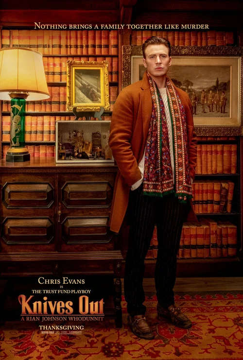 KNIVES OUT Character Posters and Character Details Shared By Rian ...