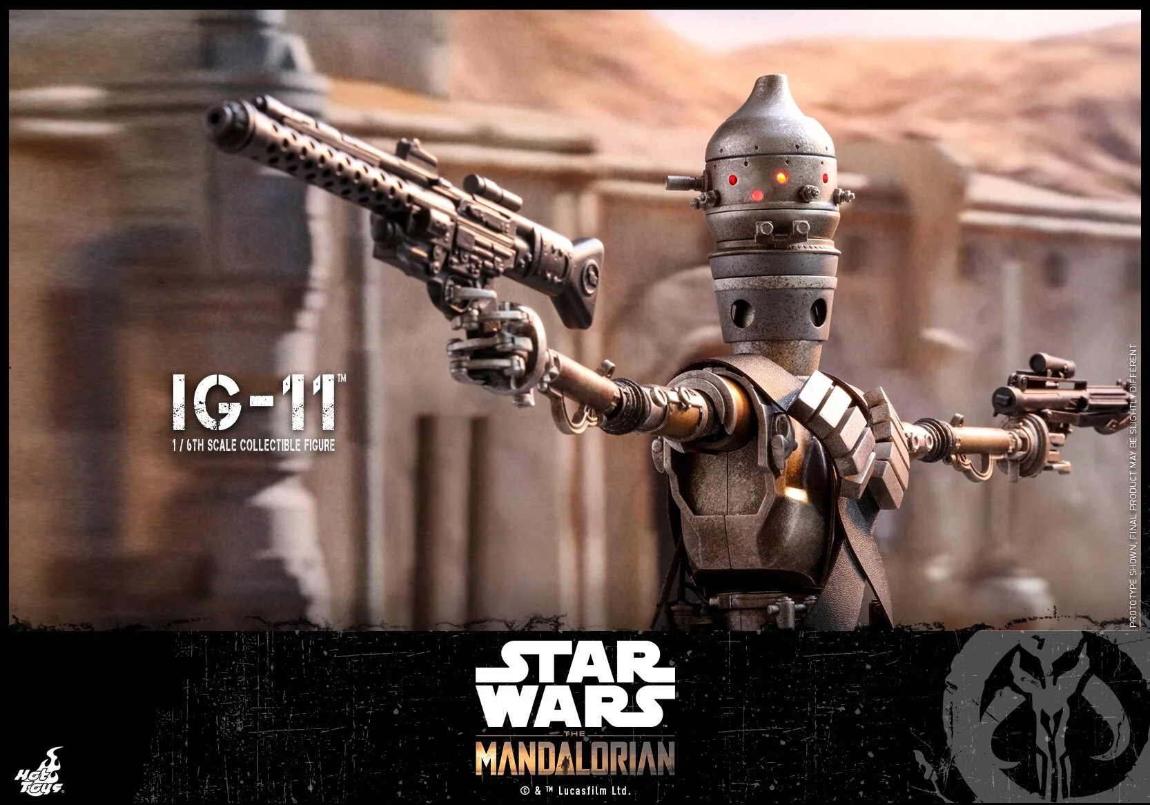THE MANDALORIAN and IG-11 Hot Toys Action Figures Unveiled | FizX