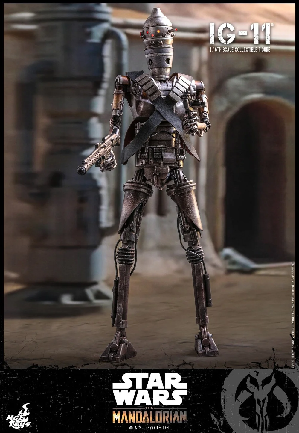 THE MANDALORIAN and IG-11 Hot Toys Action Figures Unveiled | FizX