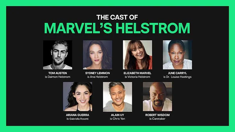 The Ensemble Cast of Marvel's HELSTROM Hulu Series Announced and ...