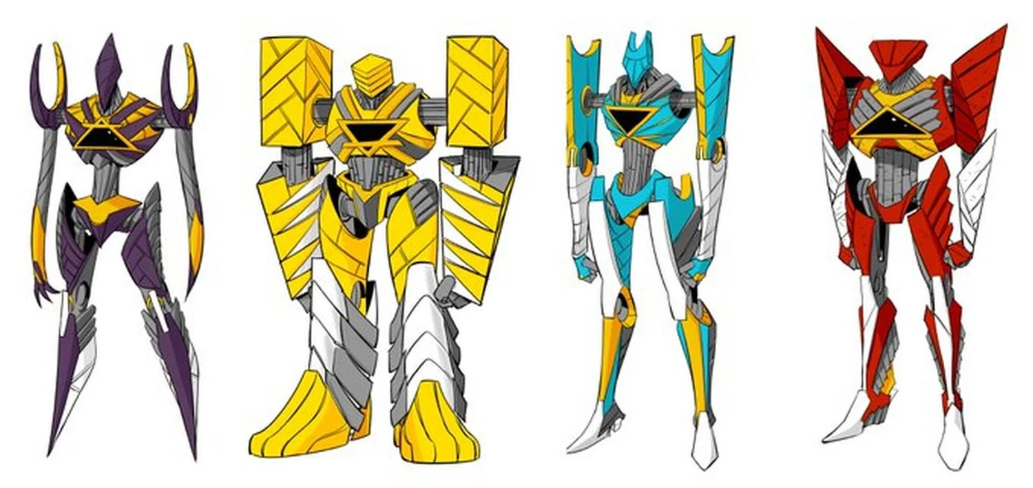 BOOM! Studios Unveiled the Omega Rangers' Zords at NYCC — GeekTyrant