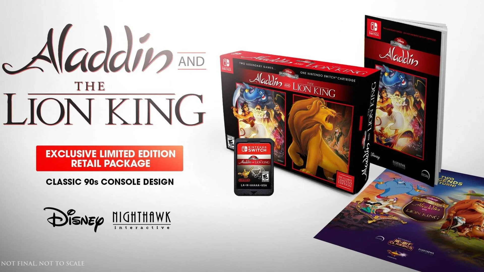 The Classic 16-Bit Disney Games ALADDIN and THE LION KING Are Getting a ...