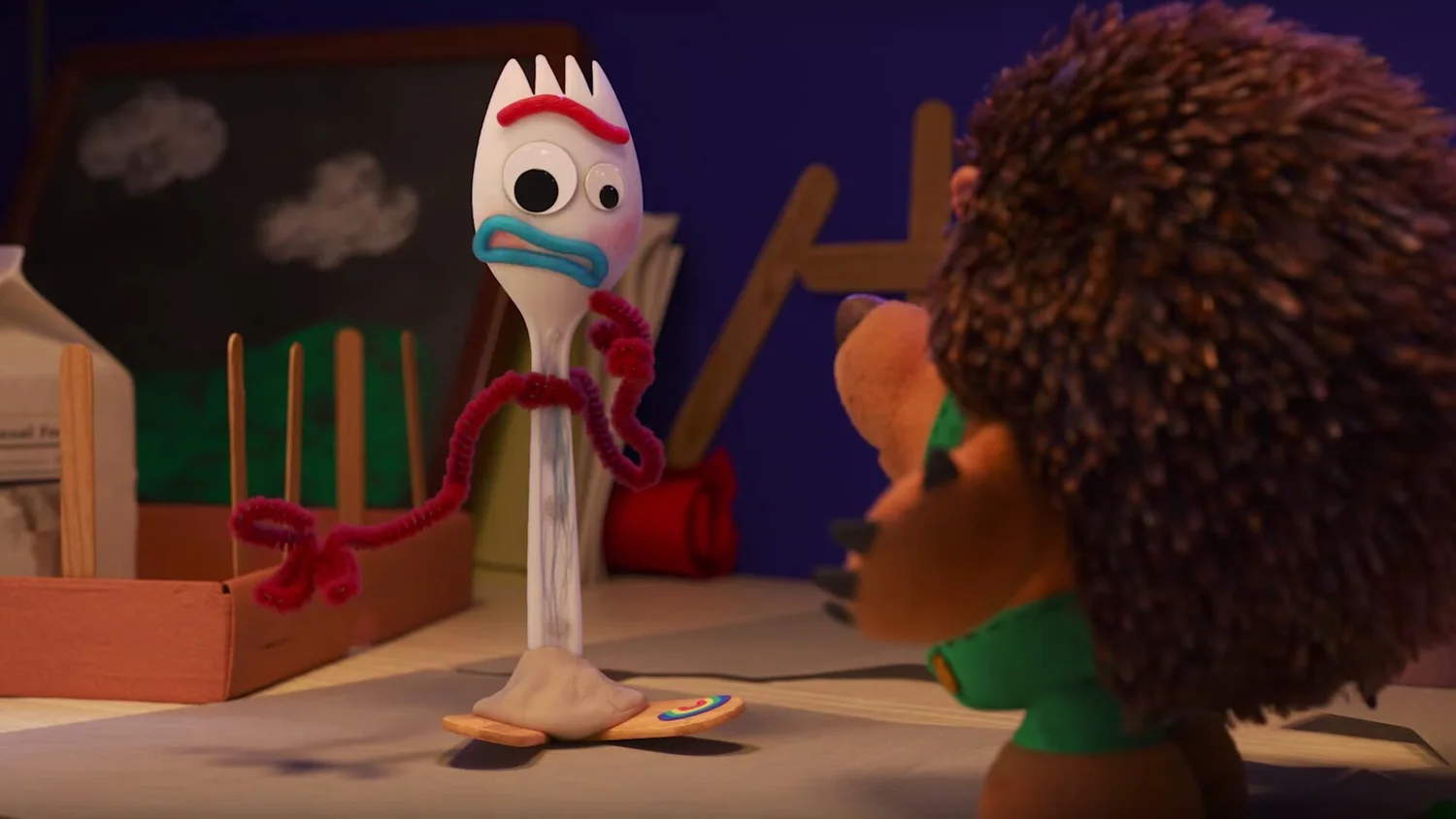 Fun New Trailer for the Disney+ Pixar Series FORKY ASKS A QUESTION ...