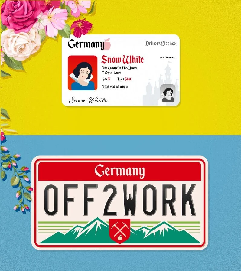 Check Out These Fan Made Driver's Licenses and License Plates for ...