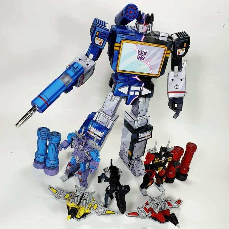 Artist Gives Cel-Shaded Paint Makeovers to TRANSFORMERS Toys to Give ...
