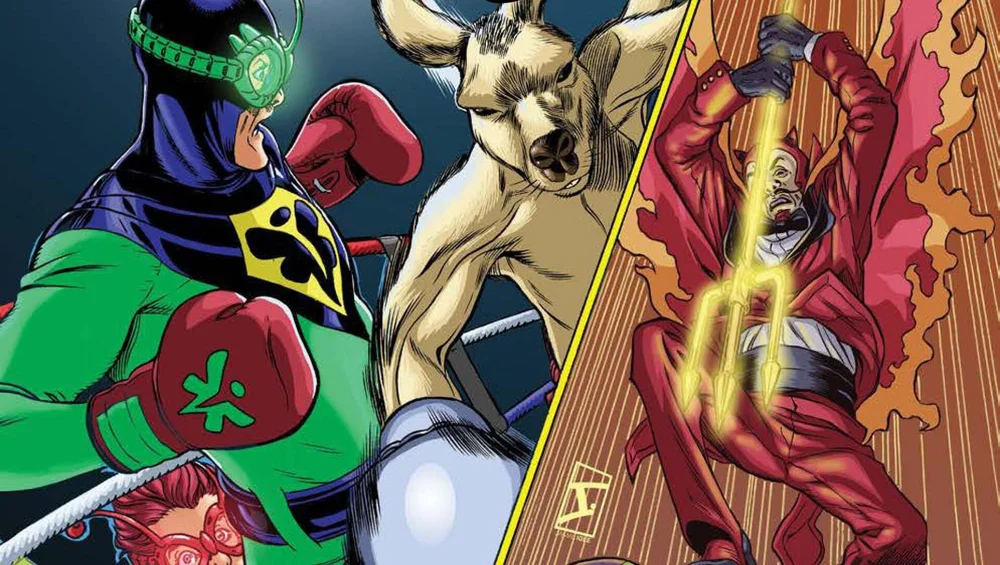 Here's a Preview for DRAGONFLY & DRAGONFLYMAN #1 from AHOY Comics ...