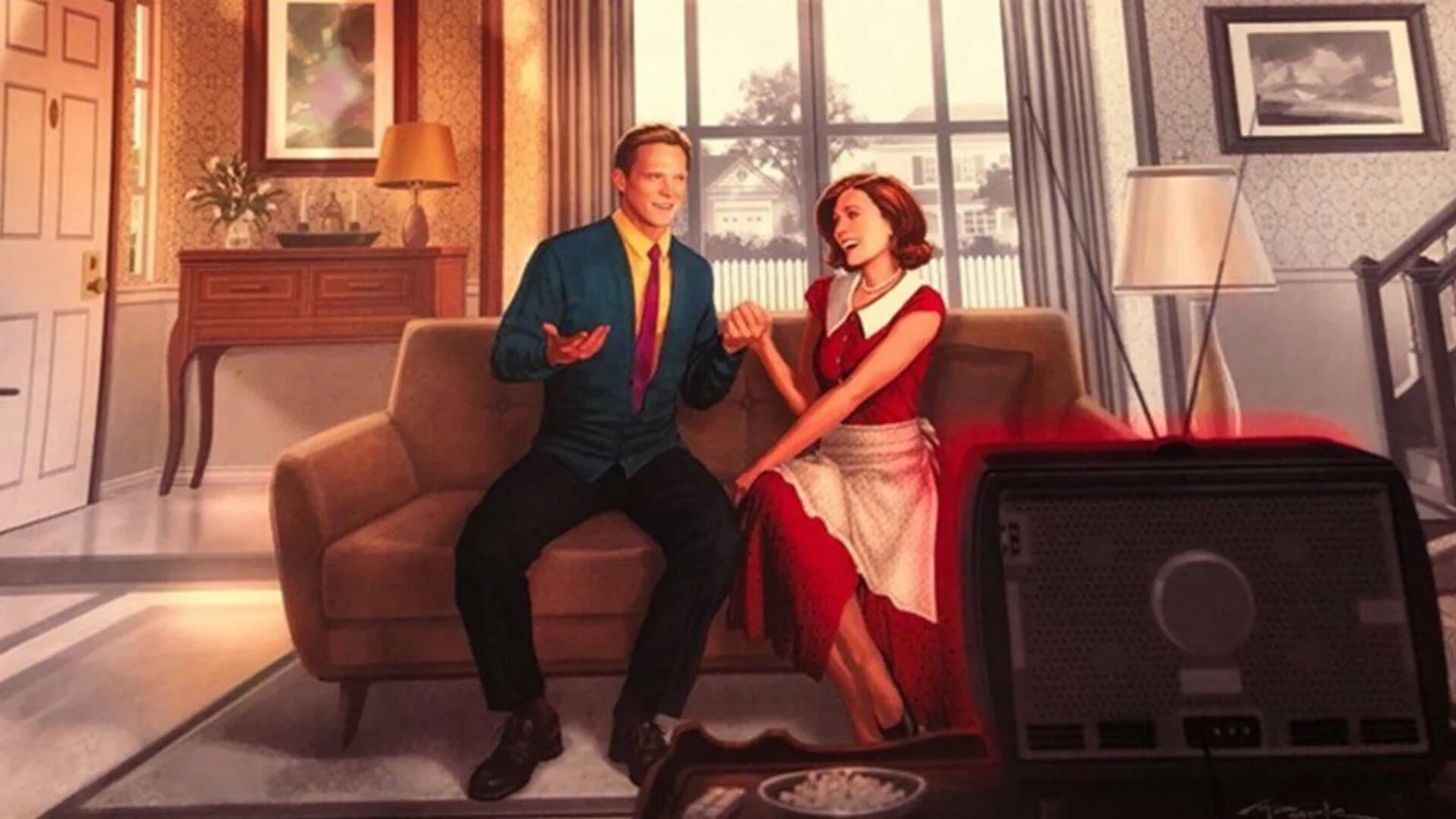 New Details on Marvel's WANDAVISION Series and Its Sitcom Themes ...