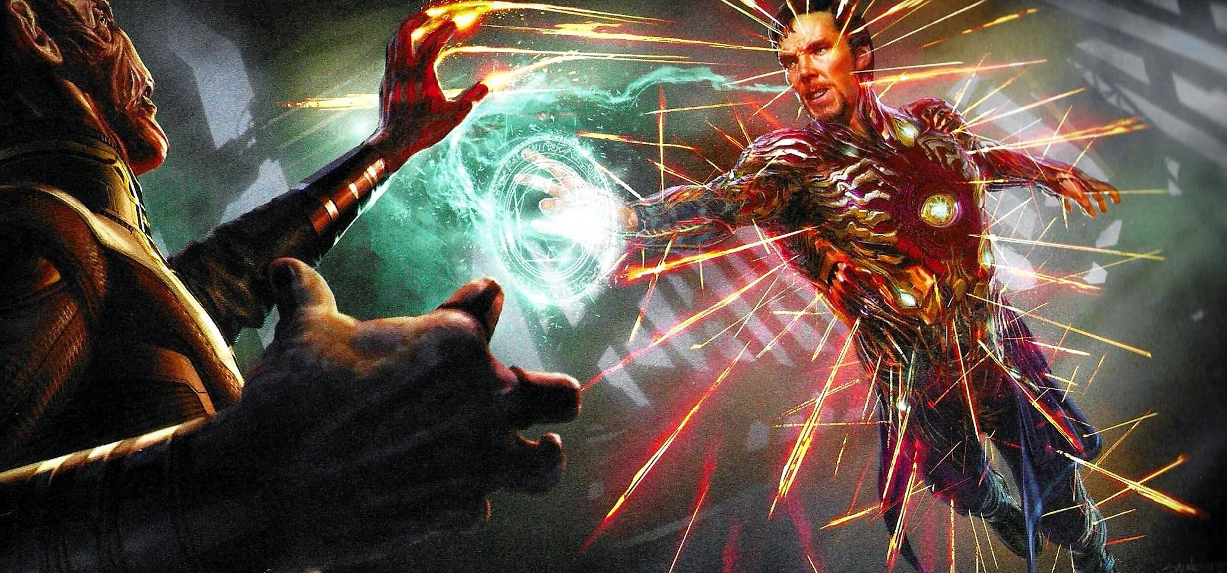 Interesting Images of Dr. Strange Wearing Iron Man Armor From AVENGERS ...