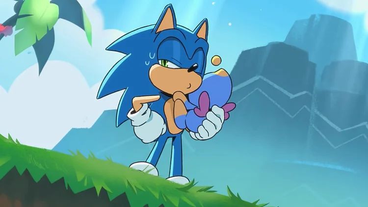 This Cute SONIC THE HEDGEHOG Holiday Short Features Sonic Trying to ...
