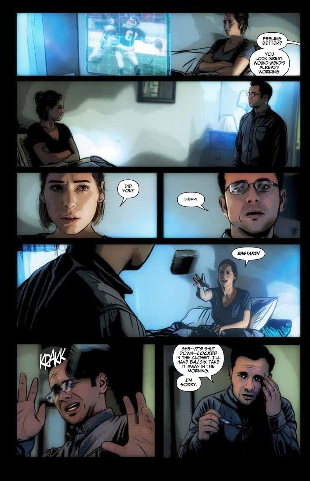 Check Out This Preview for a Sci-Fi Horror Comic Titled HA.I.LEY from ...