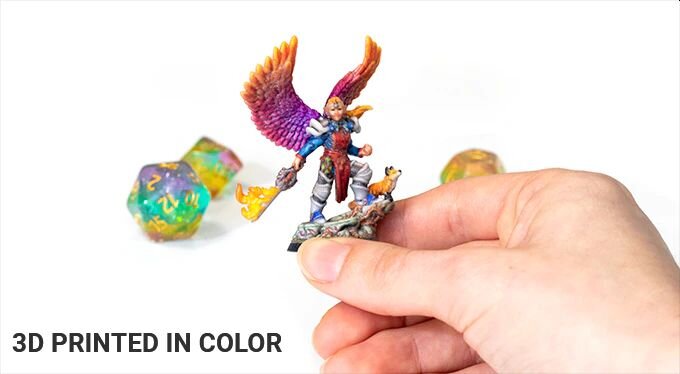 Beautiful Full Color Custom Miniatures are Coming with the Hero Forge 2 ...