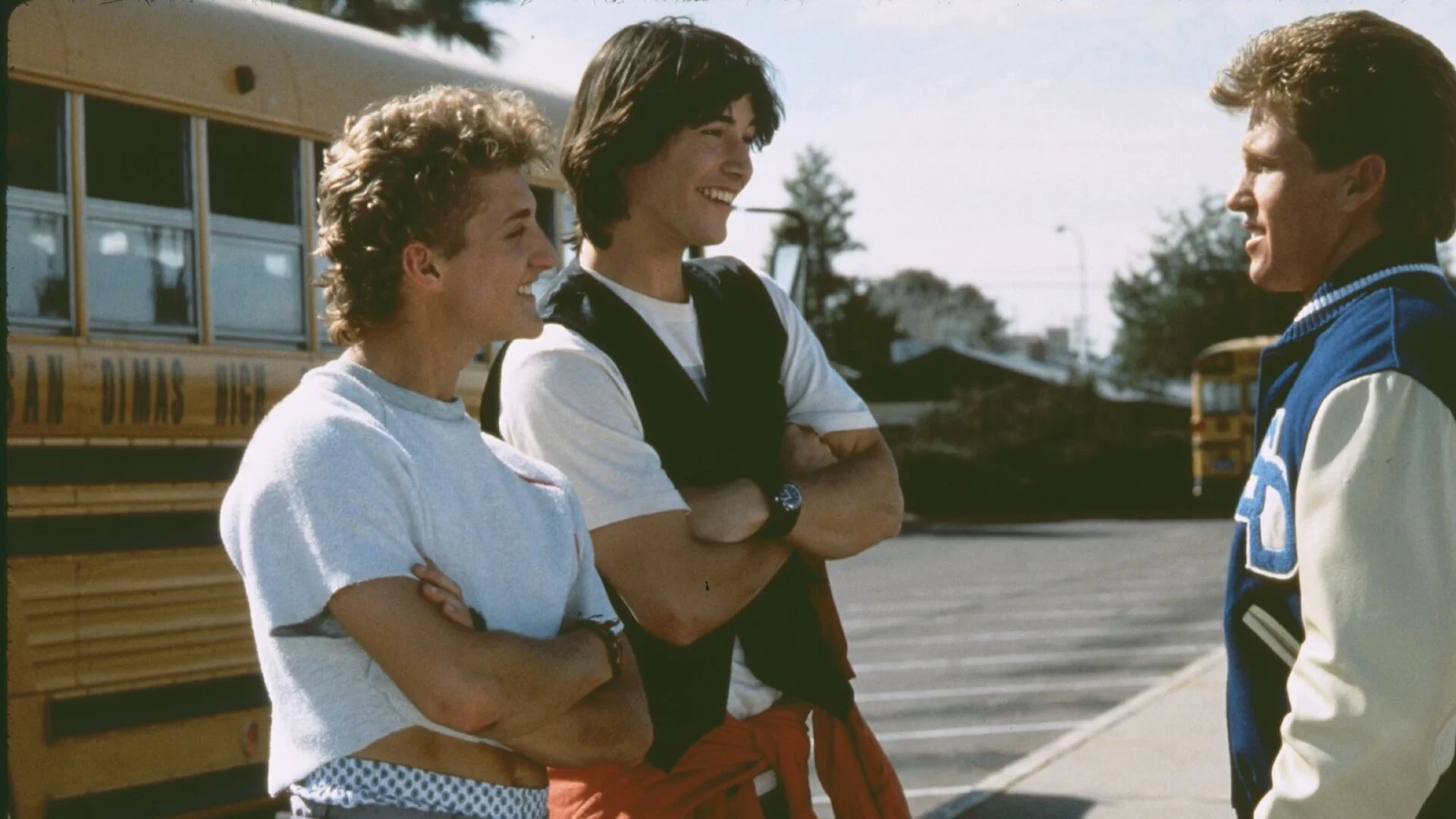 Alex Winter Shares a Bunch of BTS Photos From BILL AND TED'S EXCELLENT ...