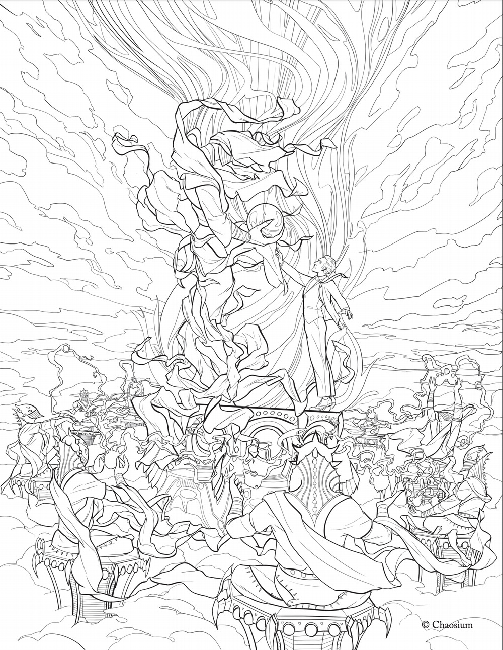 Enjoy This Fantastic and Free CALL OF CTHULHU Coloring Book — GeekTyrant