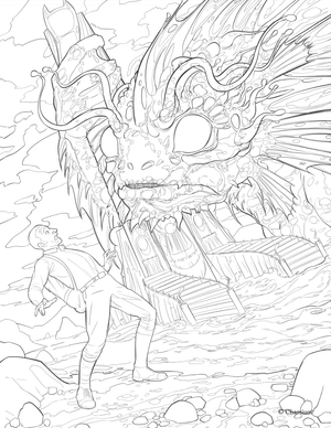 Enjoy This Fantastic and Free CALL OF CTHULHU Coloring Book — GeekTyrant