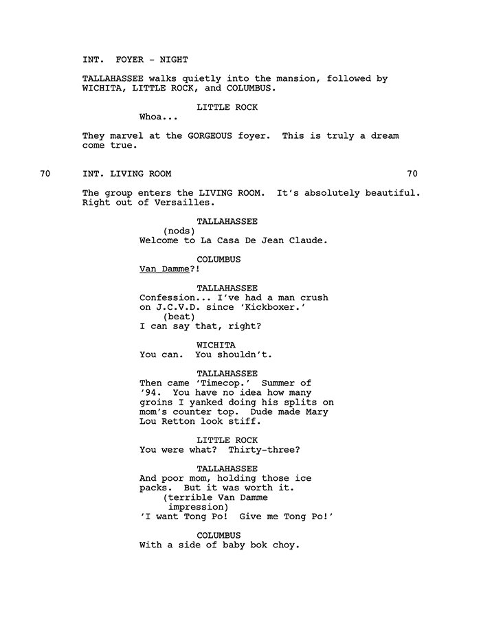 ZOMBIELAND Script Pages Shared For Alternate Cameo Scenes with Kevin ...