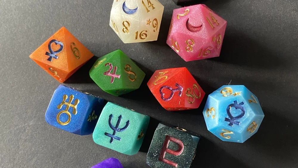 These SAILOR MOON Inspired Dice are Gorgeous — GeekTyrant