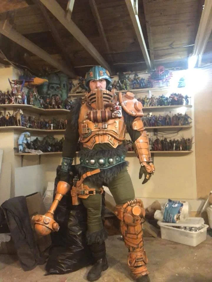 The Superb MASTERS OF THE UNIVERSE Man at Arms Cosplay | FizX