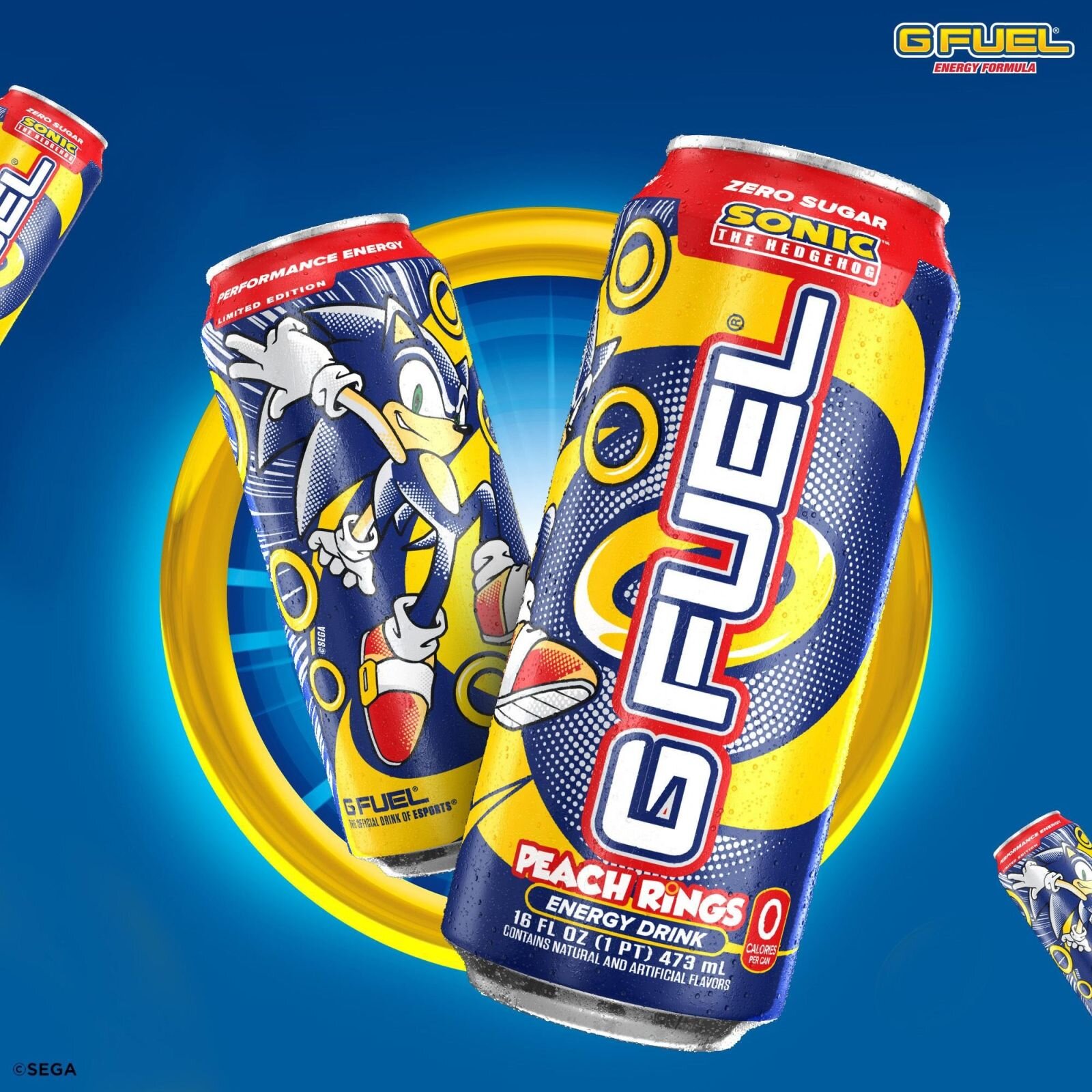 Sonic the Hedgehog is Getting an Official Energy Drink — GeekTyrant