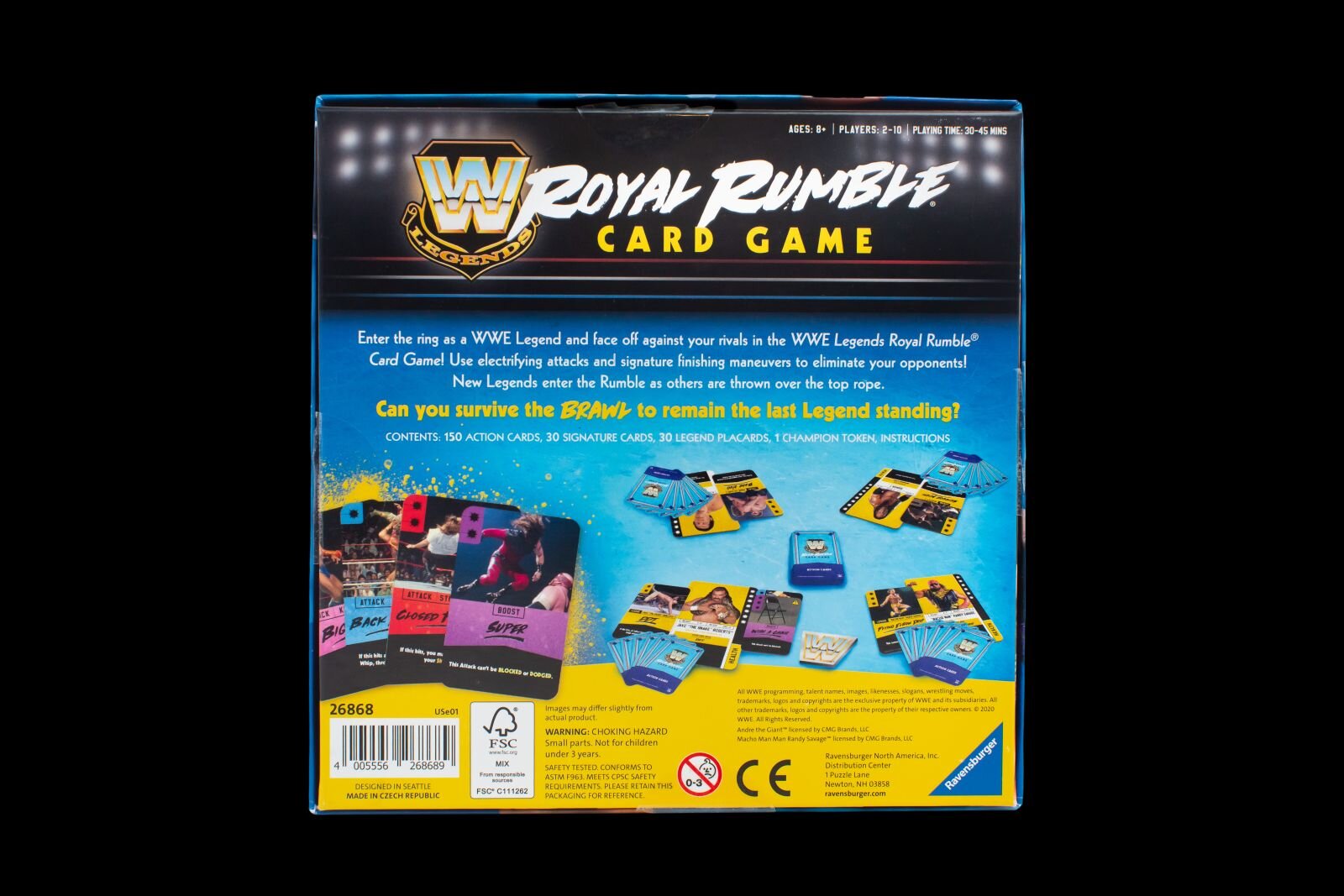 WWE LEGENDS ROYAL RUMBLE CARD GAME Is an Upcoming Game from ...