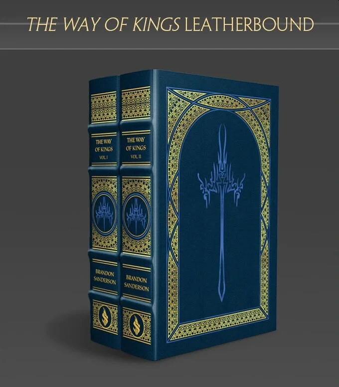 Brandon Sanderson is Launching a Leather-Bound 10th Anniversary Edition ...