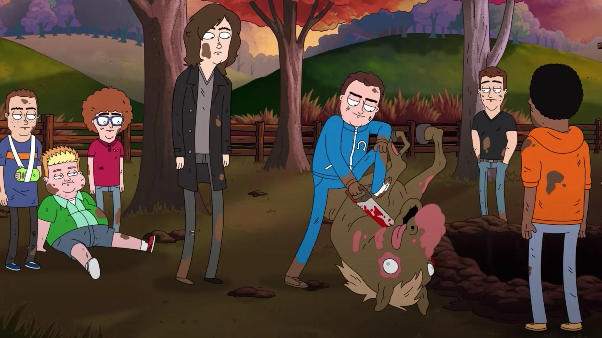 Funny NSFW Trailer for Jake Johnson's Animated Basketball Series HOOPS ...