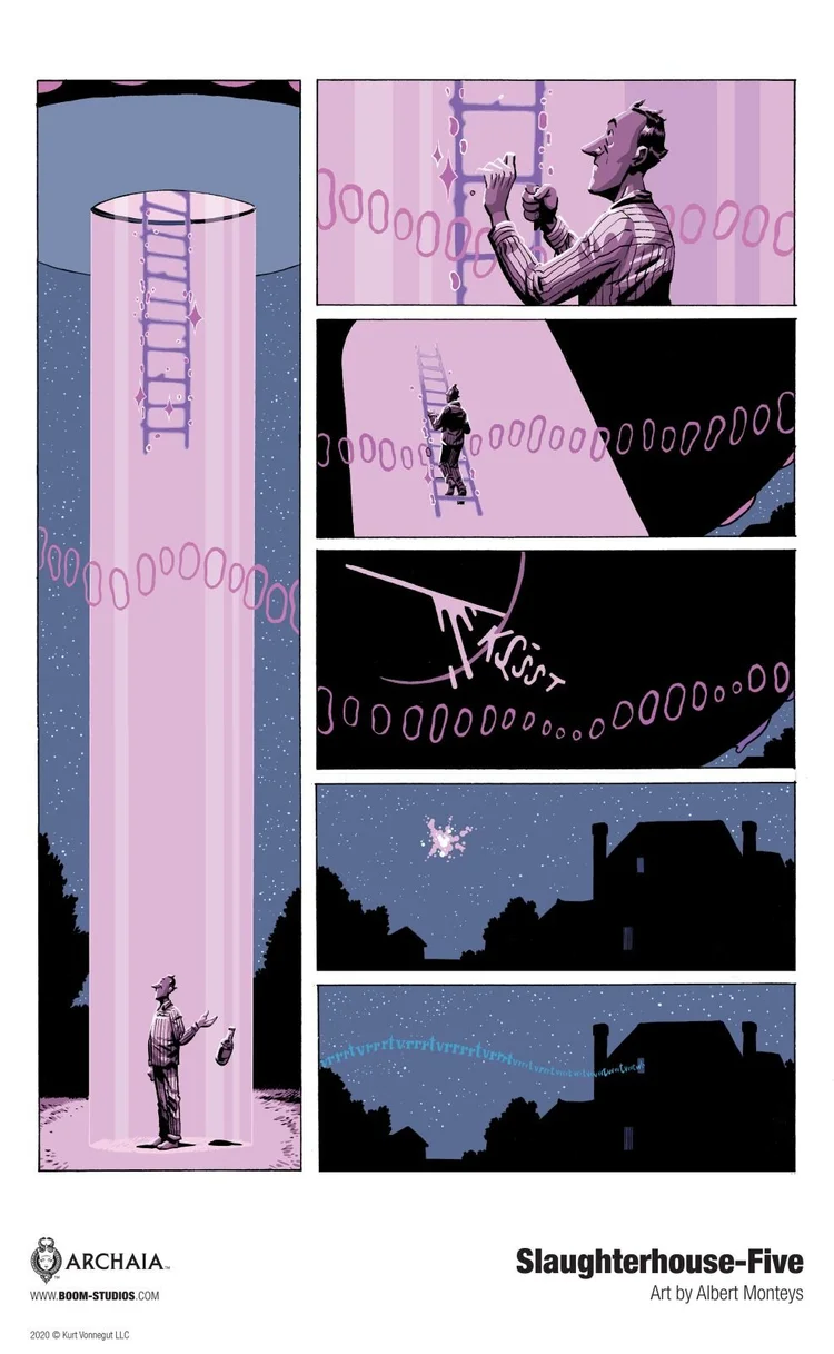 Take a First Look at the SLAUGHTERHOUSE-FIVE Graphic Novel — GeekTyrant