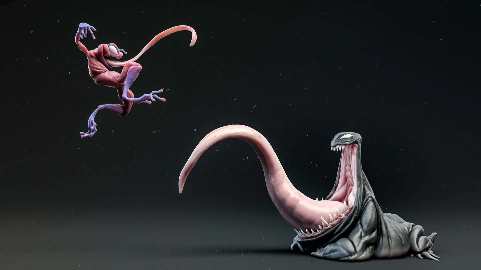Fun Fan Art Introduces Spider-Frog and Venom Frog — GeekTyrant