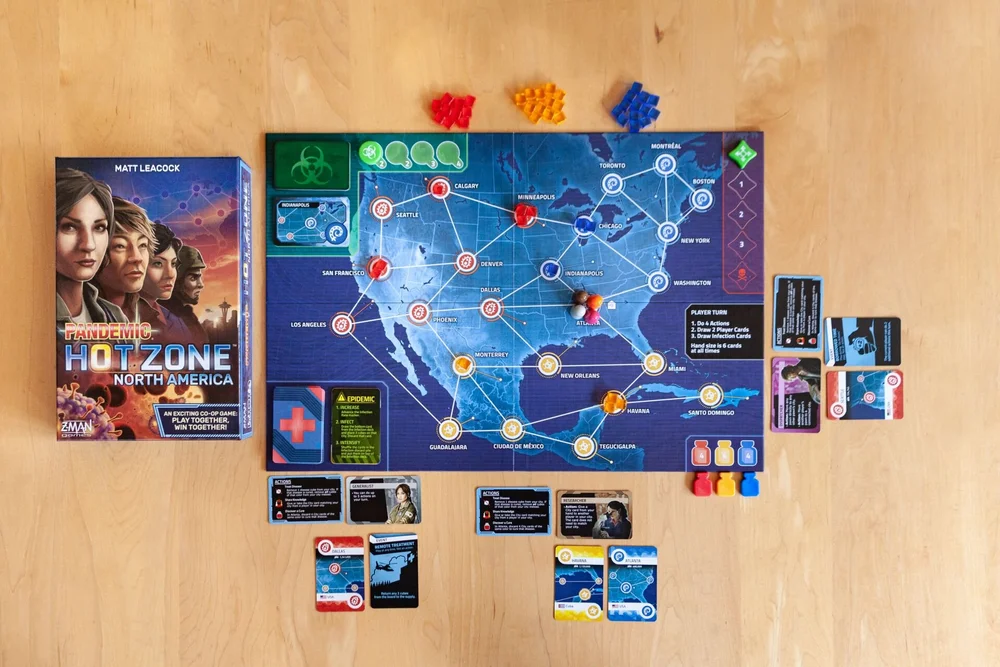 Review: PANDEMIC: HOT ZONE - NORTH AMERICA Is Great for New Players ...