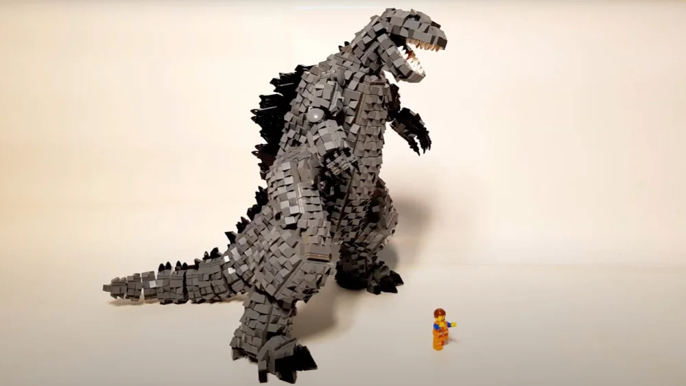 Check Out This Cool GODZILLA Built Out of LEGO Bricks — GeekTyrant