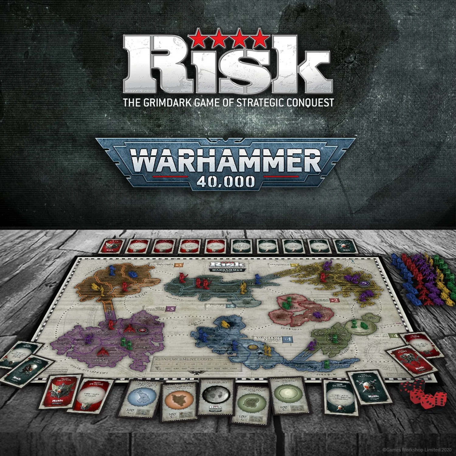 RISK: WARHAMMER 40,000 Is Officially Out Now — GeekTyrant